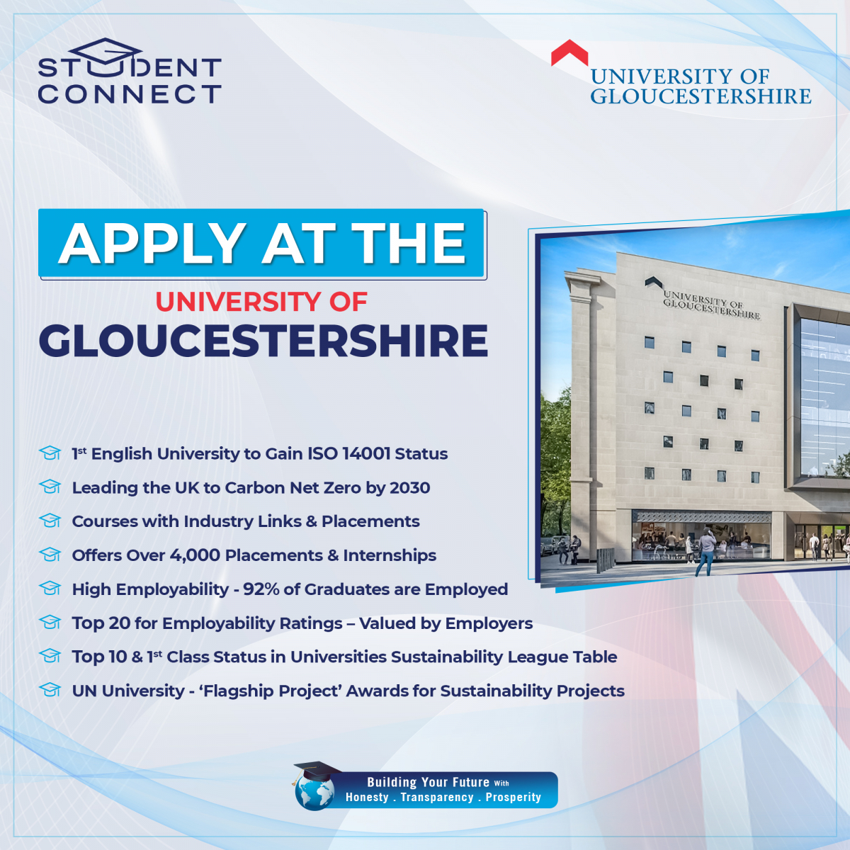 Study at University of Gloucestershire